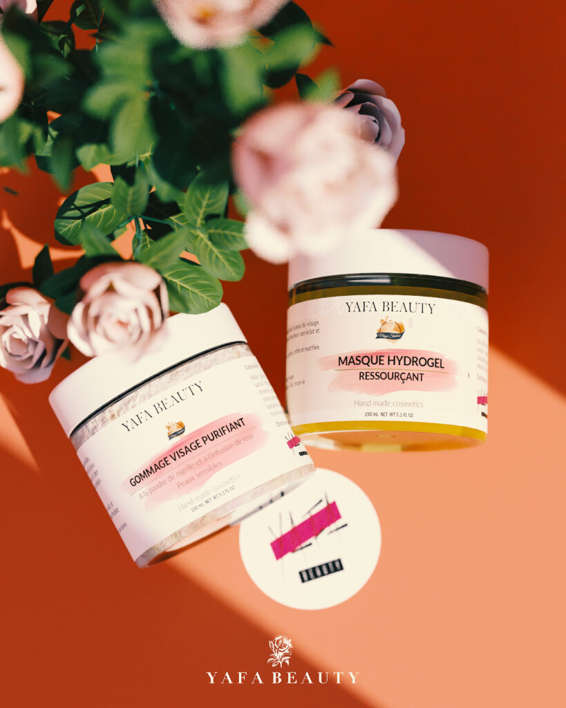 Pack Masque hydratant & Gommage purifiant – YAFA BEAUTY